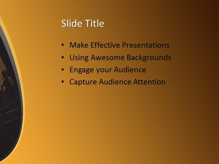 160394-microphone-template-4x3-3 - Free PowerPoint Templates