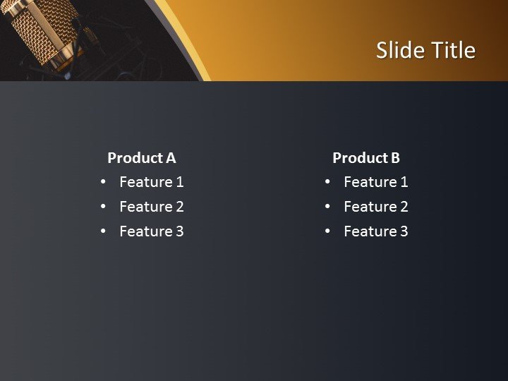 160394-microphone-template-4x3-4 - Free PowerPoint Templates