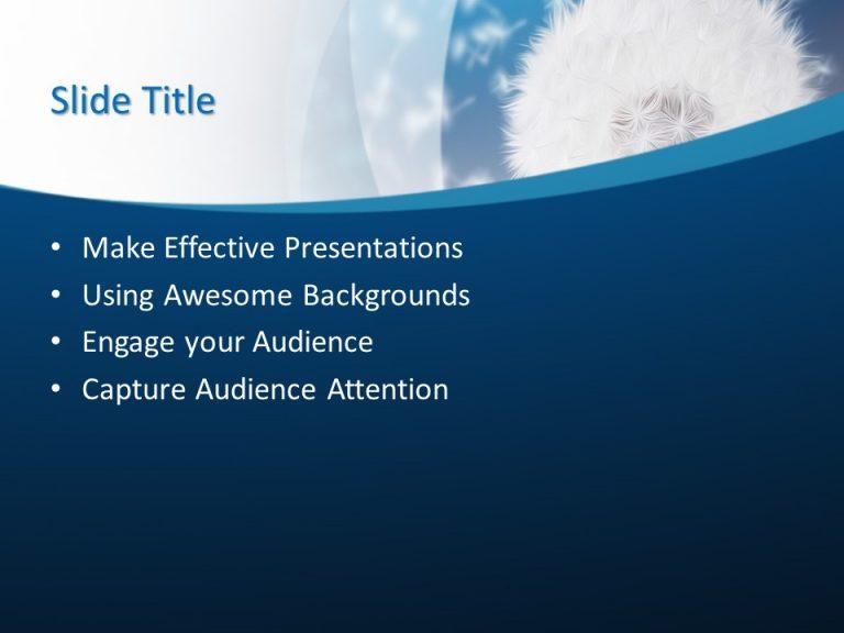 160427-dandelion-template-4x3-2 - Free PowerPoint Templates
