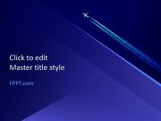Free Plane PowerPoint Template - Free PowerPoint Templates