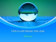 Free Liquid Drop PowerPoint Template - Free PowerPoint Templates