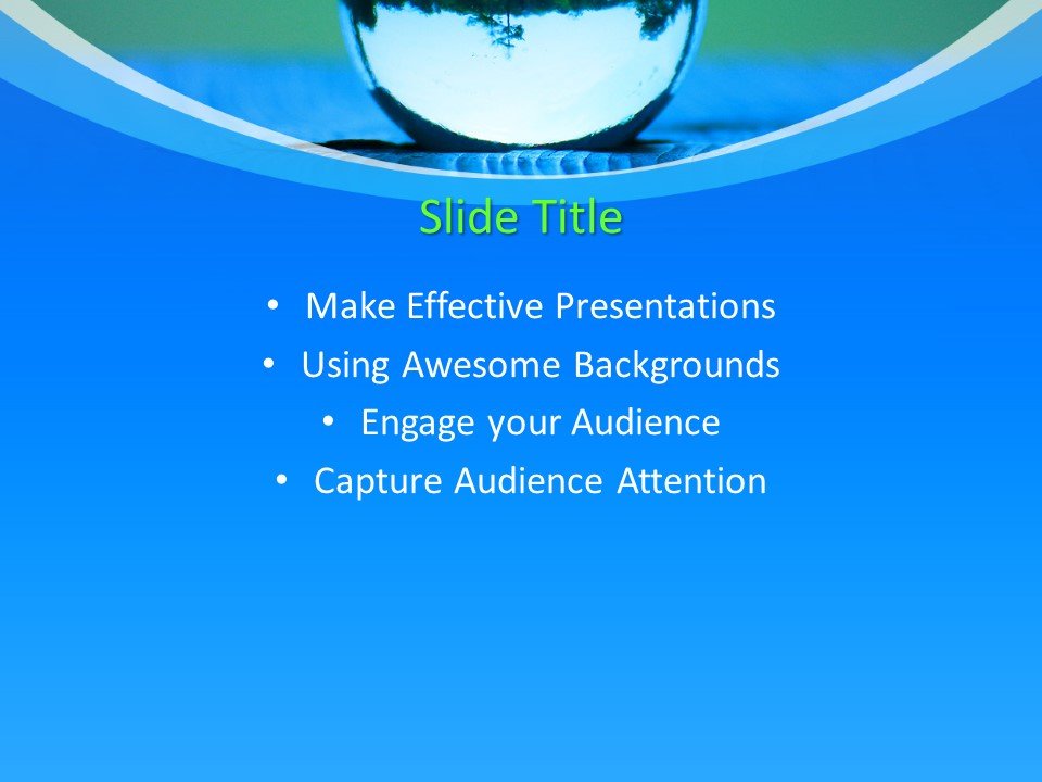 160440-water-template-4x3-2 - Free PowerPoint Templates