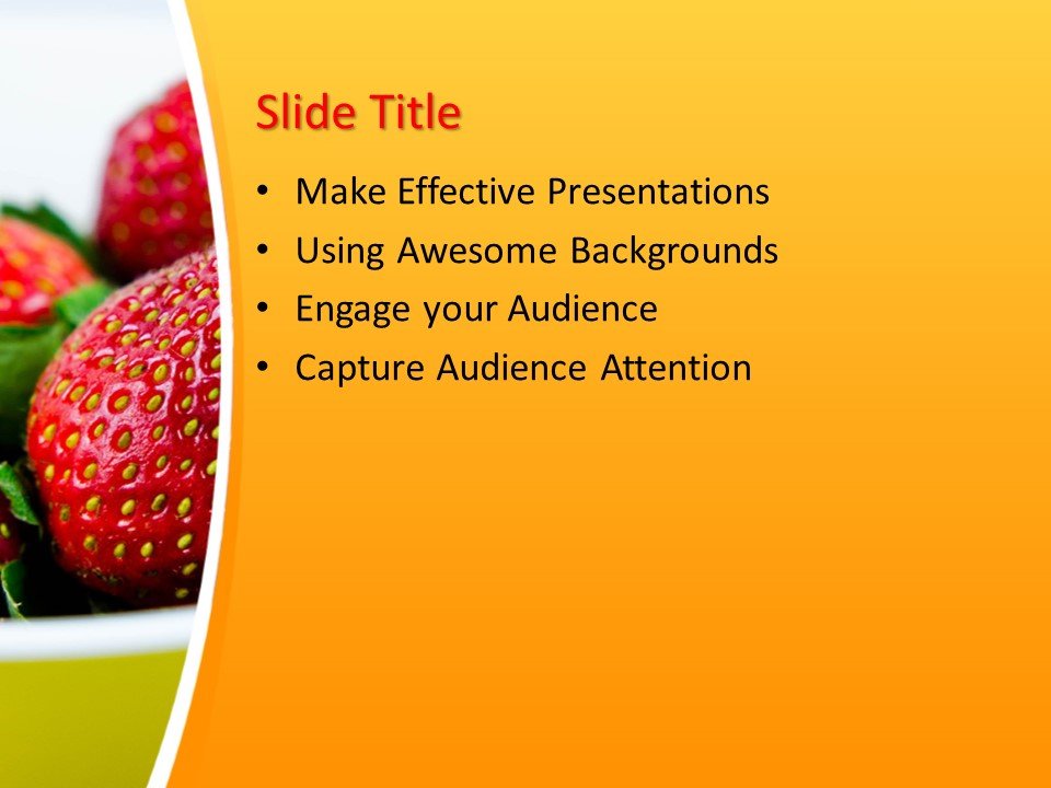 160477-strawberry-template-4x3-3 - Free PowerPoint Templates