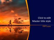 Free Running PowerPoint Template - Free PowerPoint Templates