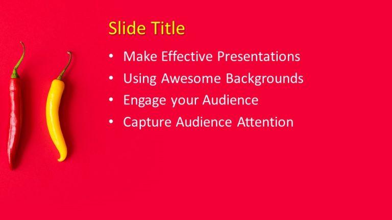 160526-chilli-peppers-template-16x9-3 - Free PowerPoint Templates