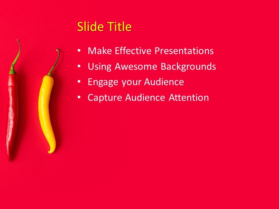 160526-chilli-peppers-template-4x3-3 - Free PowerPoint Templates