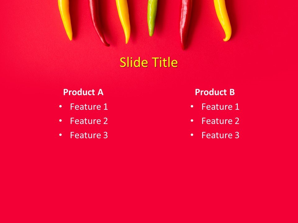 160526-chilli-peppers-template-4x3-4 - Free PowerPoint Templates