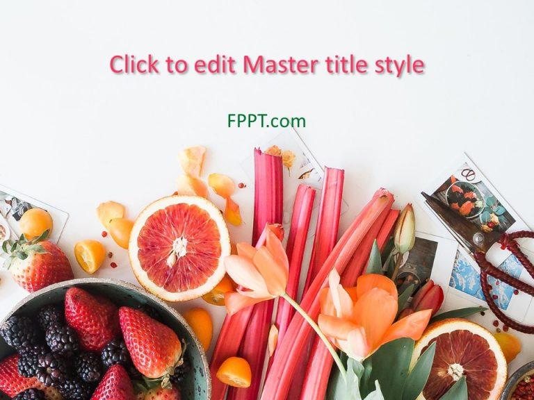 Free Food PowerPoint Templates