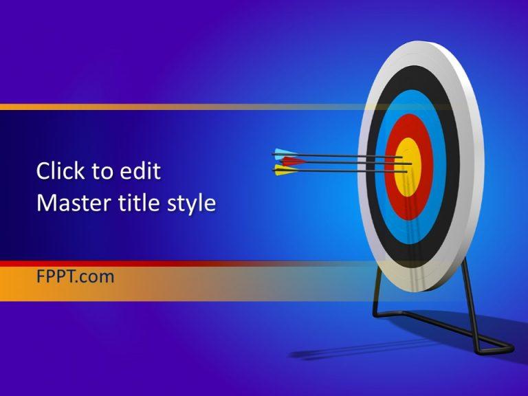 Free Target PowerPoint Template - Free PowerPoint Templates