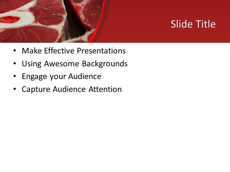 160792-meat-template-4x3-2 - Free PowerPoint Templates