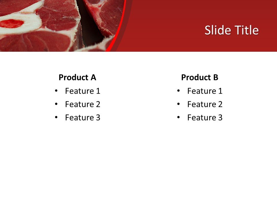160792-meat-template-4x3-4 - Free PowerPoint Templates
