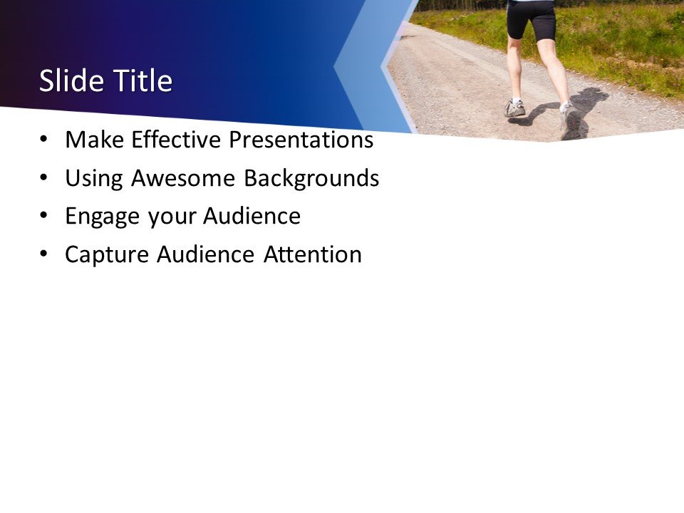 160830-runner-template-4x3-2 - Free PowerPoint Templates