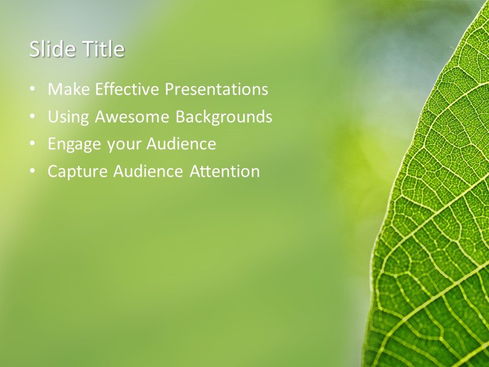 160901-leaf-template-4x3-3 - Free PowerPoint Templates