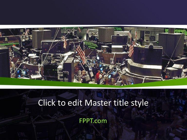 Free Stock Exchange PowerPoint Template - Free PowerPoint Templates