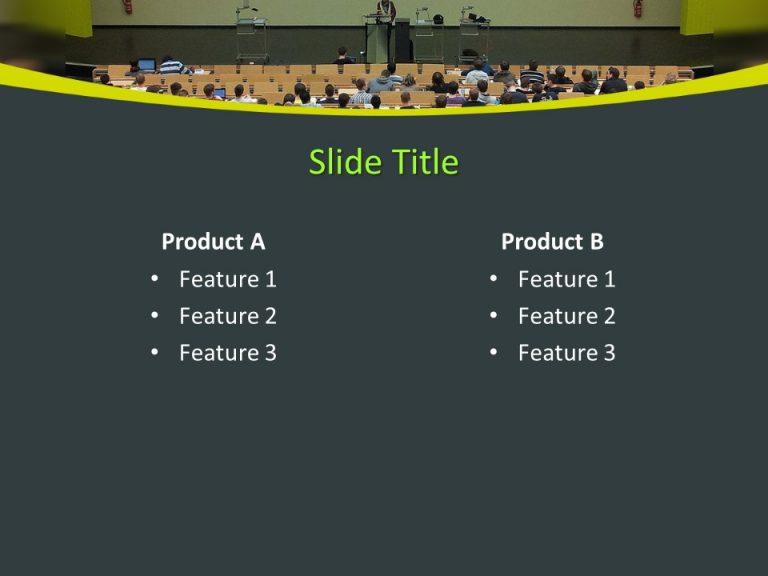 160921-lecture-template-4x3-4 - Free PowerPoint Templates