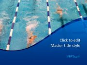 Free Swimming Pool PowerPoint Template - Free PowerPoint Templates