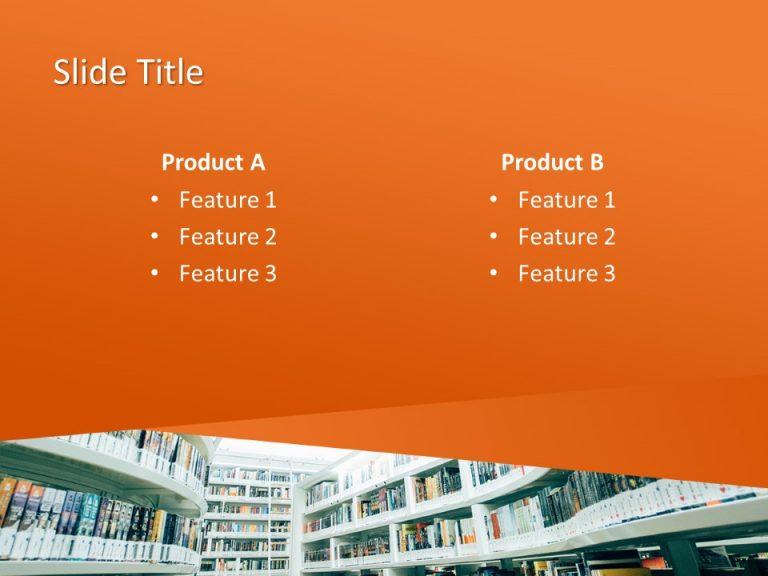161023-library-template-4x3-4 - Free PowerPoint Templates