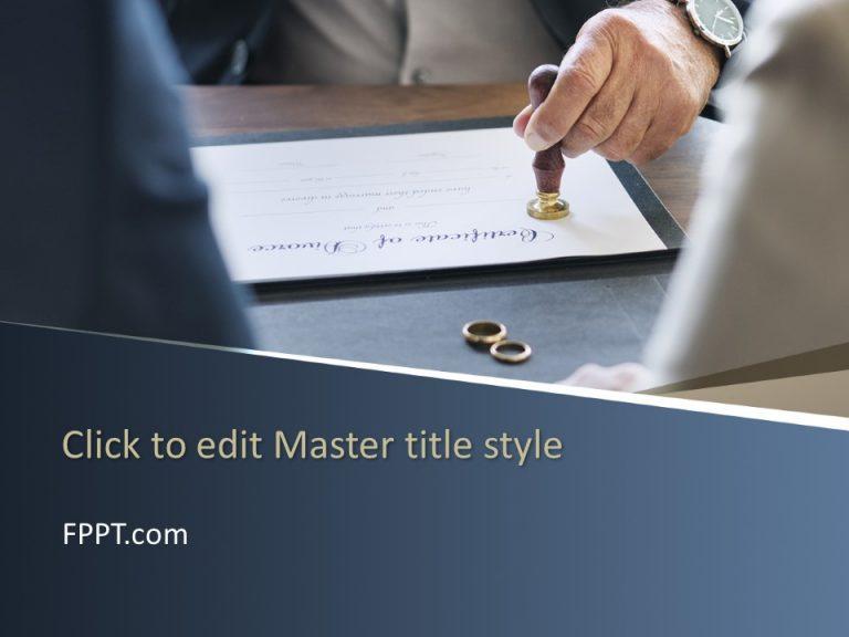 Free Contract Agreement PowerPoint Template - Free PowerPoint Templates