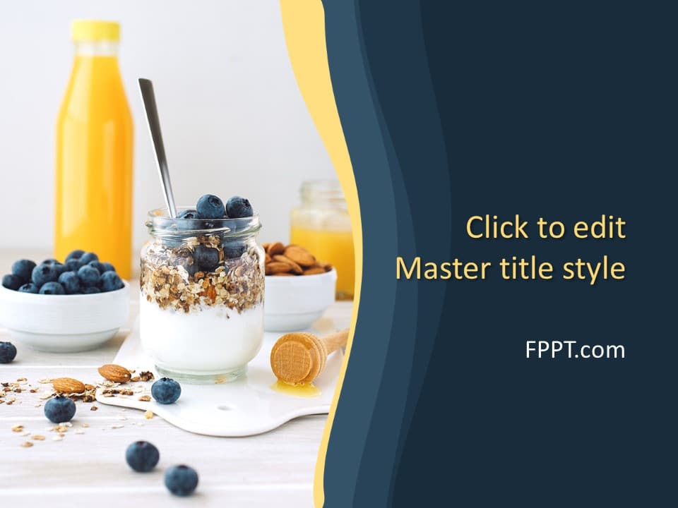 Breakfast PowerPoint Template - Free PowerPoint Templates