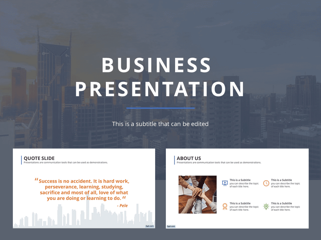 Free Creative Agency PowerPoint Template - Free PowerPoint Templates