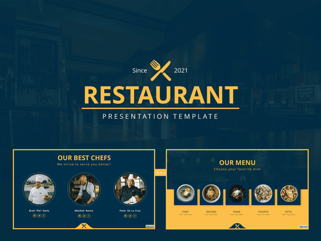 Free Food PowerPoint Templates