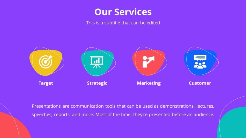 Our Services Slide - Free PowerPoint Templates