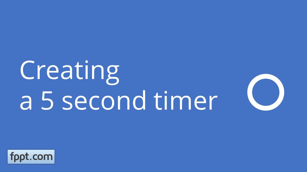 Free 5-Second Countdown Timer PowerPoint Template - Free PowerPoint ...