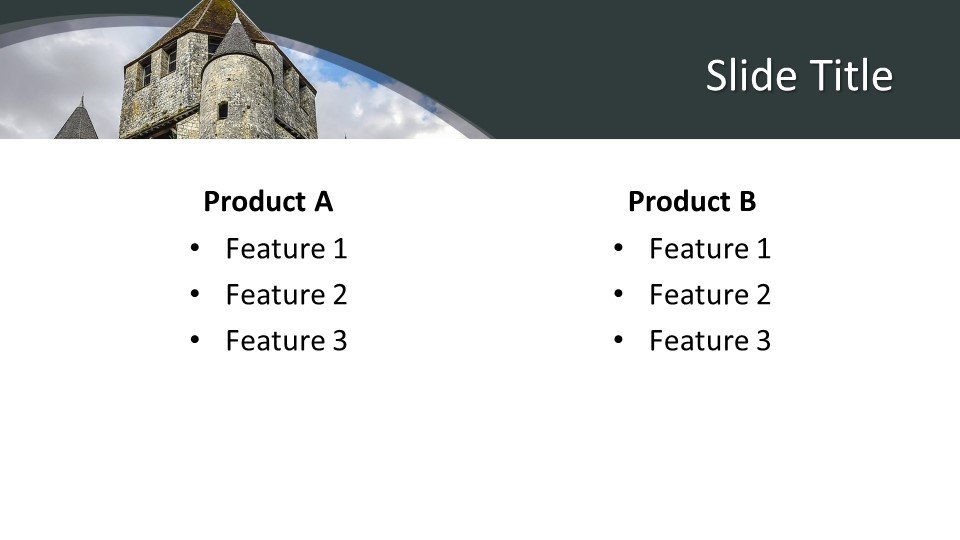 Free Historic Castle PowerPoint Template - Free PowerPoint Templates