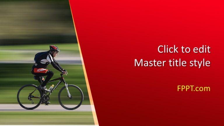 161880-bicycle-template-16x9-1 - Free PowerPoint Templates