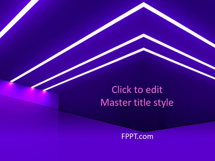 Free Violet PowerPoint Templates
