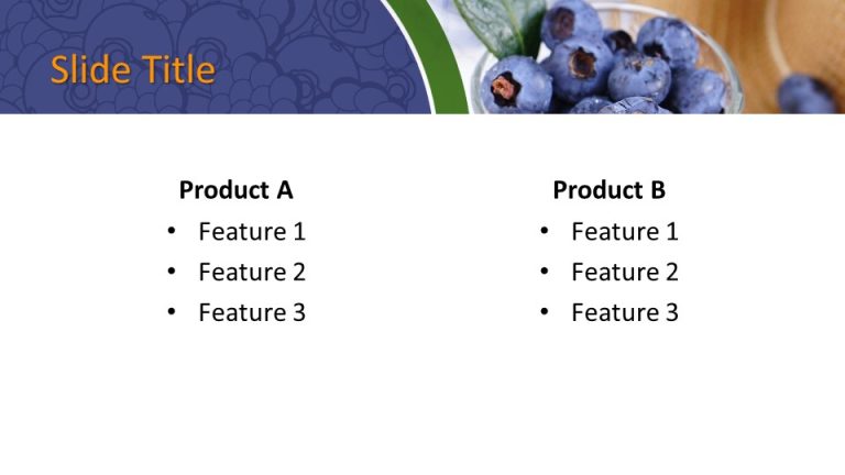 162358-blueberries-template-16x9-4 - Free PowerPoint Templates