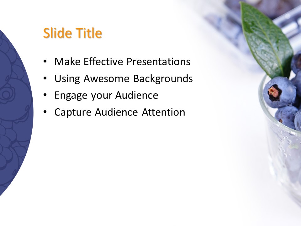 162358-blueberries-template-4x3-3 - Free PowerPoint Templates