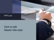 Free Professional Signature PowerPoint Template - Free PowerPoint Templates