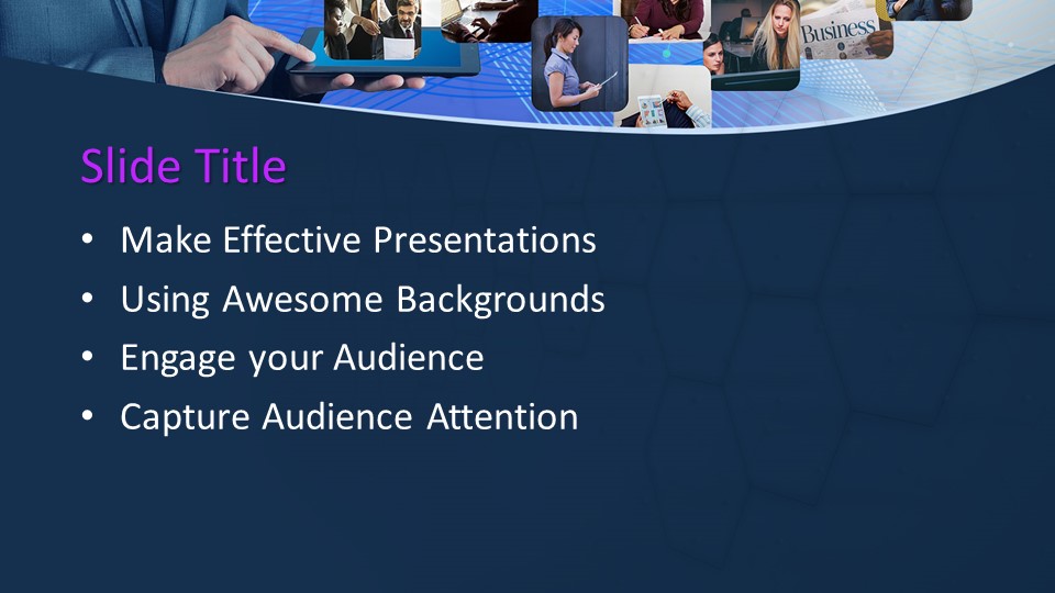 Free Business Pictorial Presentation Template - Free PowerPoint Templates